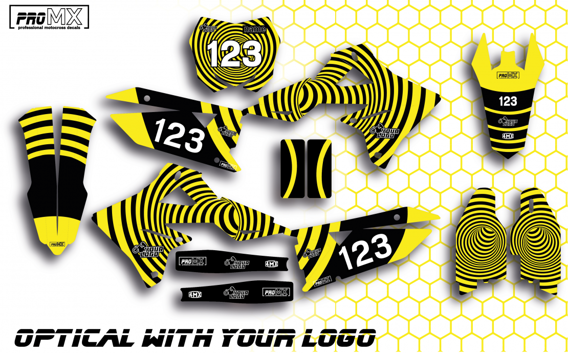 COMPLETE DECAL KIT SUZUKI OPTICAL – ProMX